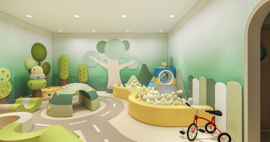 Saudi International School Play Room Design and Layout